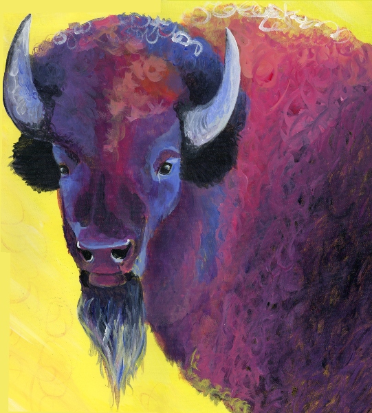 Buffalo - Art by Raette
